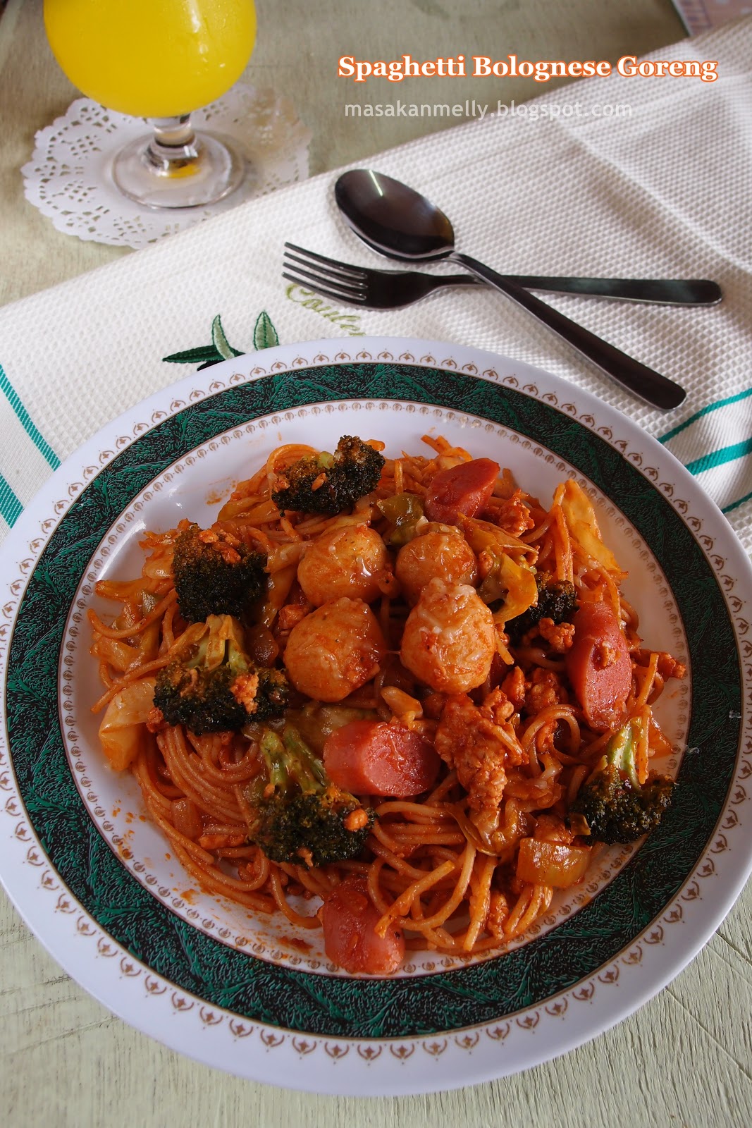 Spaghetti Bolognese Goreng | The Culinary Indonesia